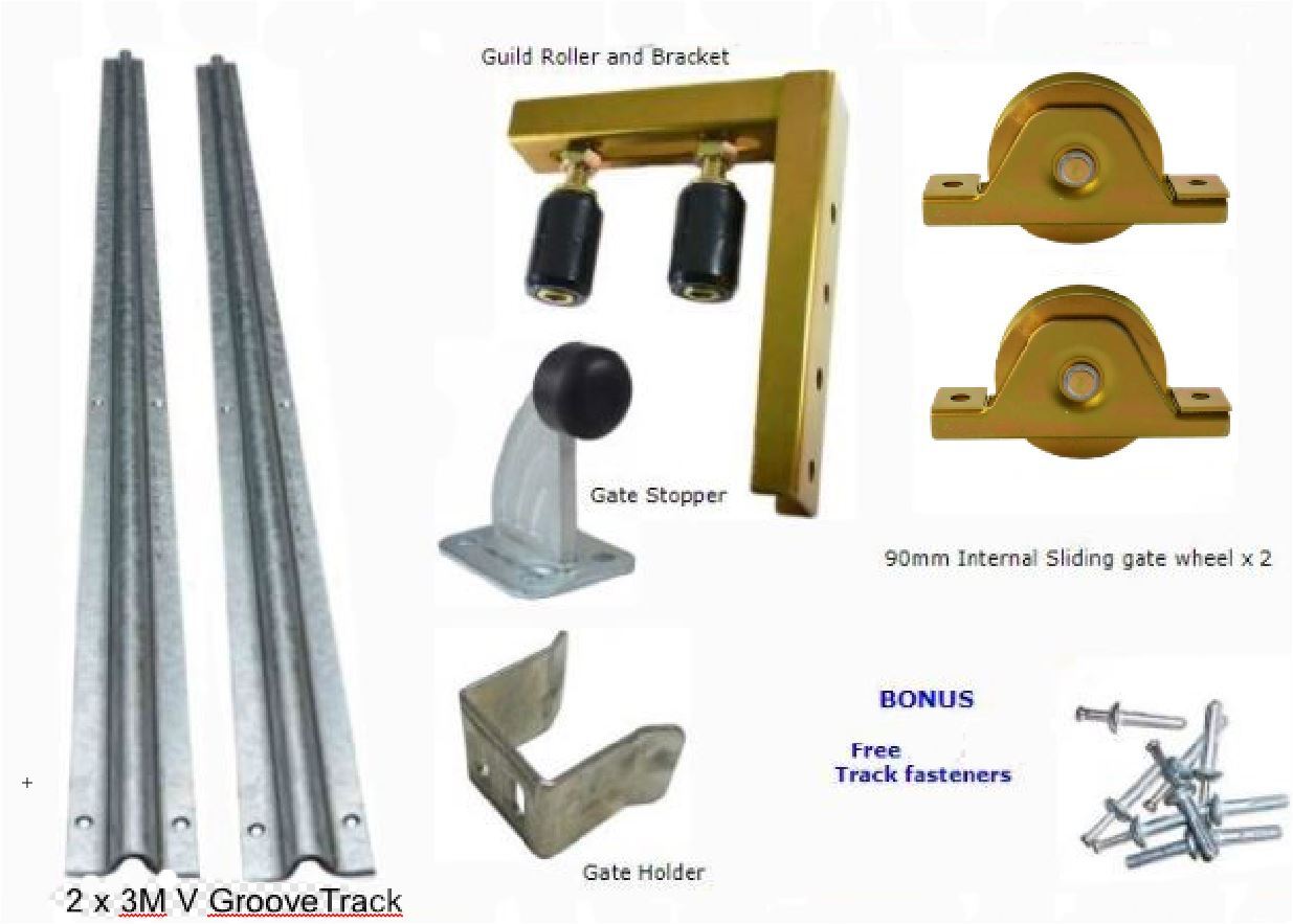 Sliding Gate Track And Wheels