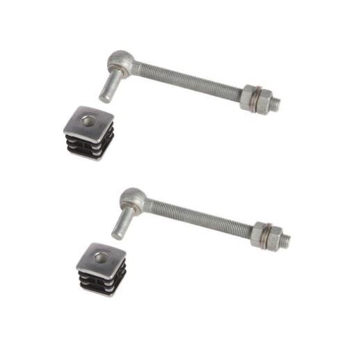 Hot Dip Galvanised Swing Gate Hinges with Aluminium plug 50x50mm for ...