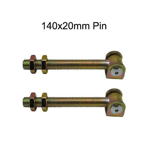 Adjustable Swing Gate Hinge long neck size 190 x 20mm - Pair ...